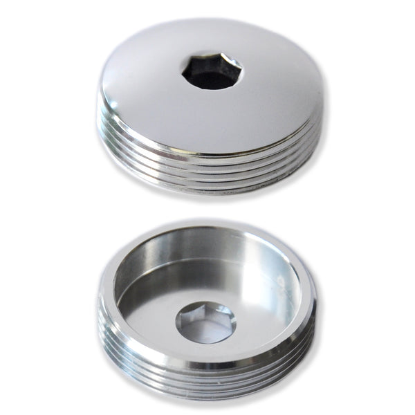 Polished Aluminium Crank Arm Dust Caps – Velo Heaven